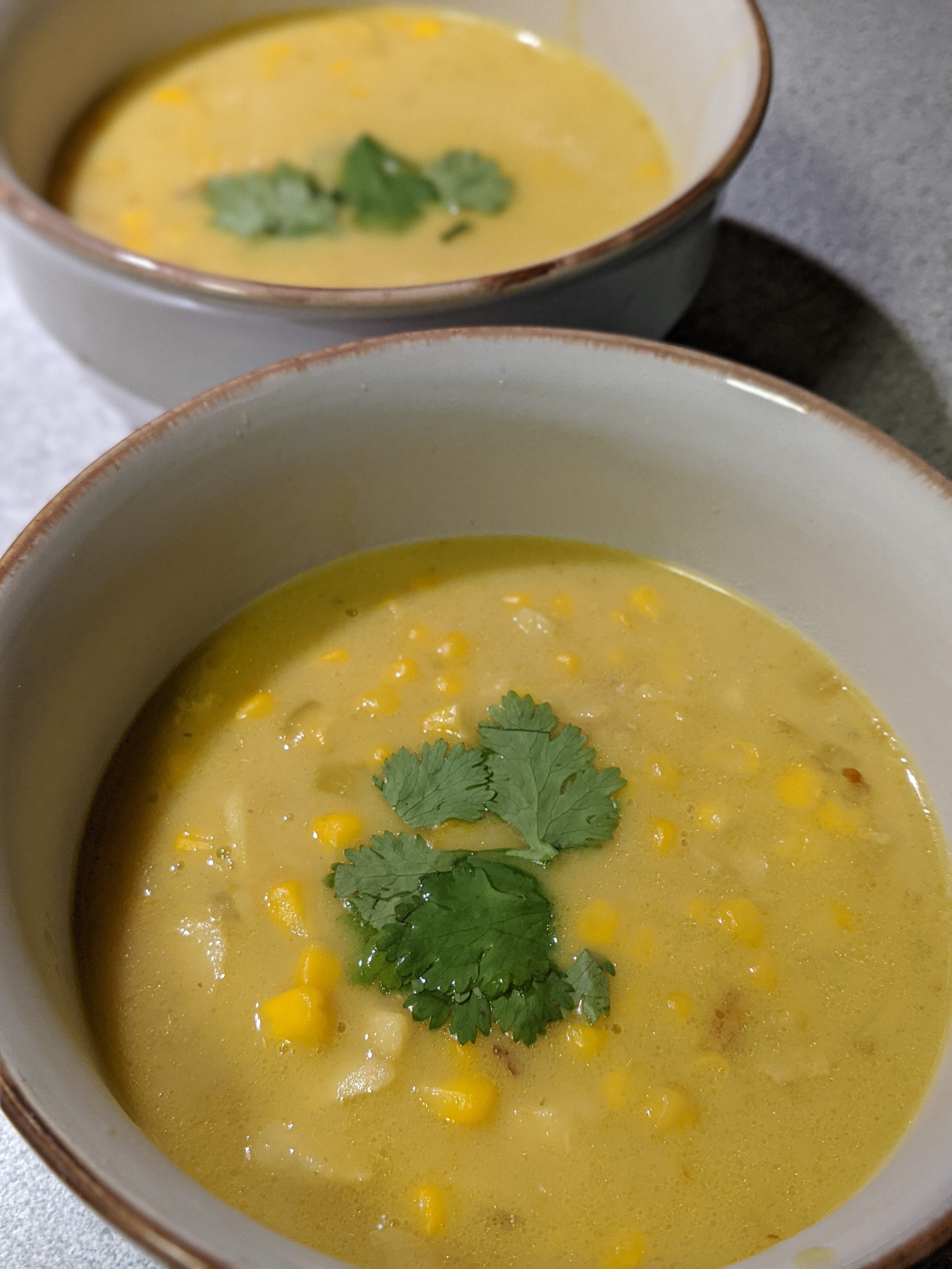 Dairy Free Corn and Haddock Chowder – Palette Exploration